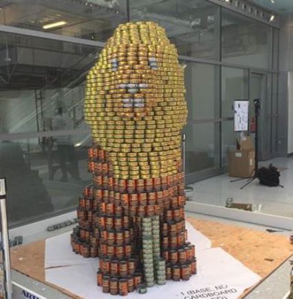 Snyder Langston Canstruction - Snyder Langston