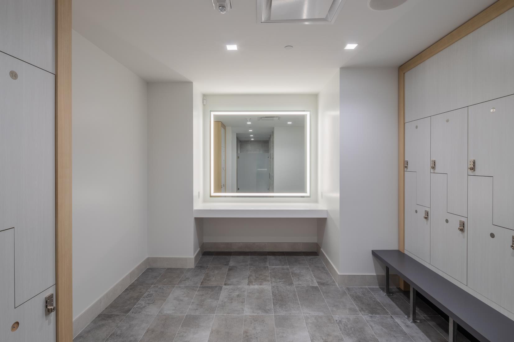 Bldg E Kinetic Locker Room - Snyder Langston